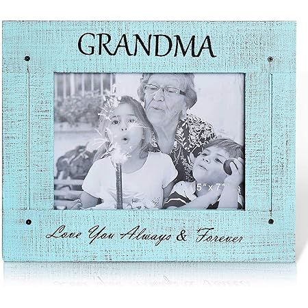 Amazon.com - CustomGiftsNow We Love You Grandma - Engraved Wood Picture ...