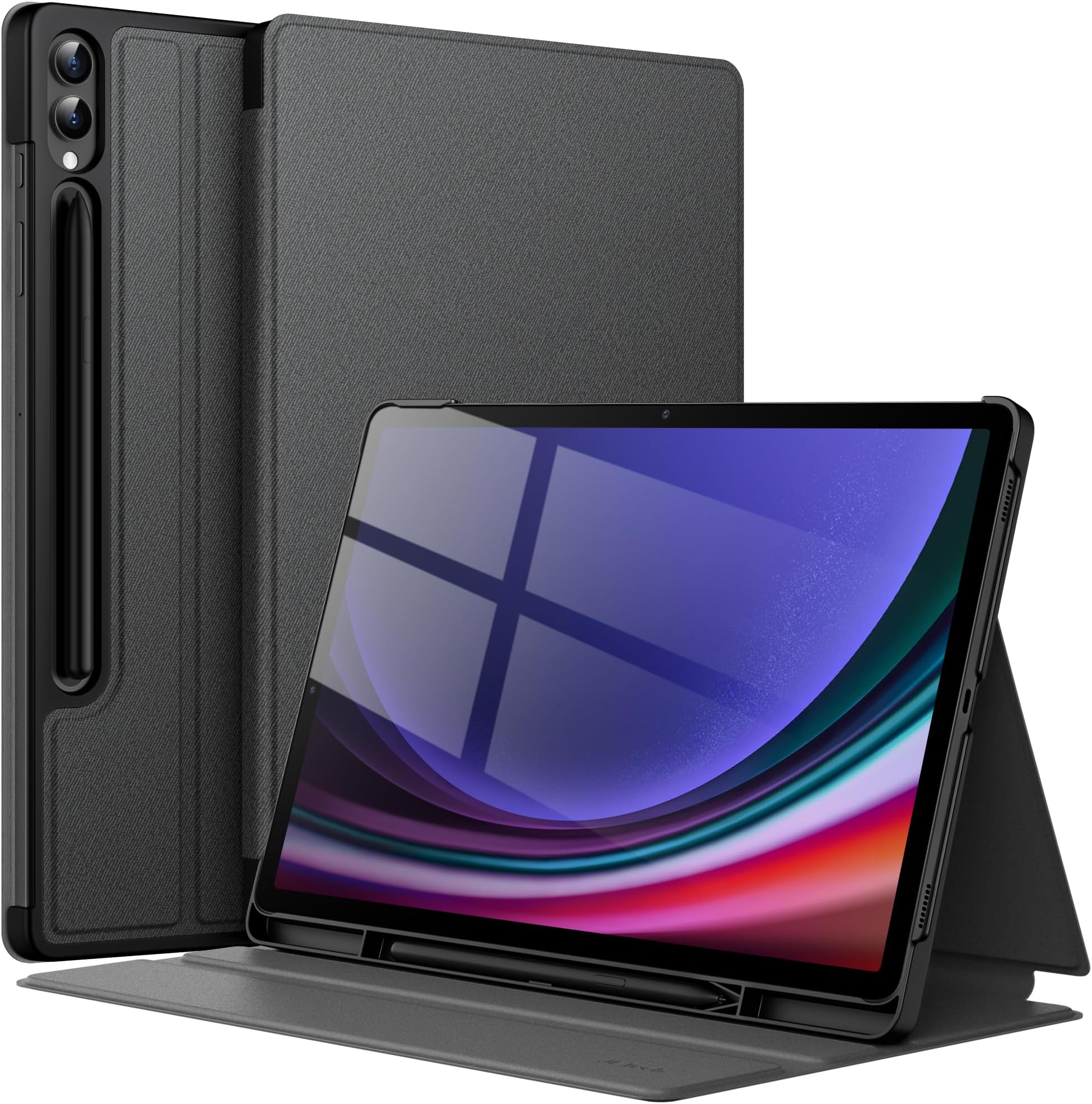 JETech Rotating Case for Samsung Galaxy Tab S10+ 2024/Tab S9 FE+/S9 ...