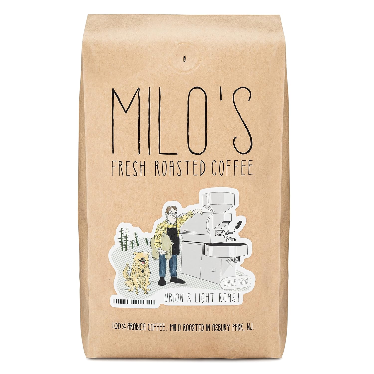 Milos Fresh Roasted Coffee Grado Especial Grado Pequeño Grano Entero y ...