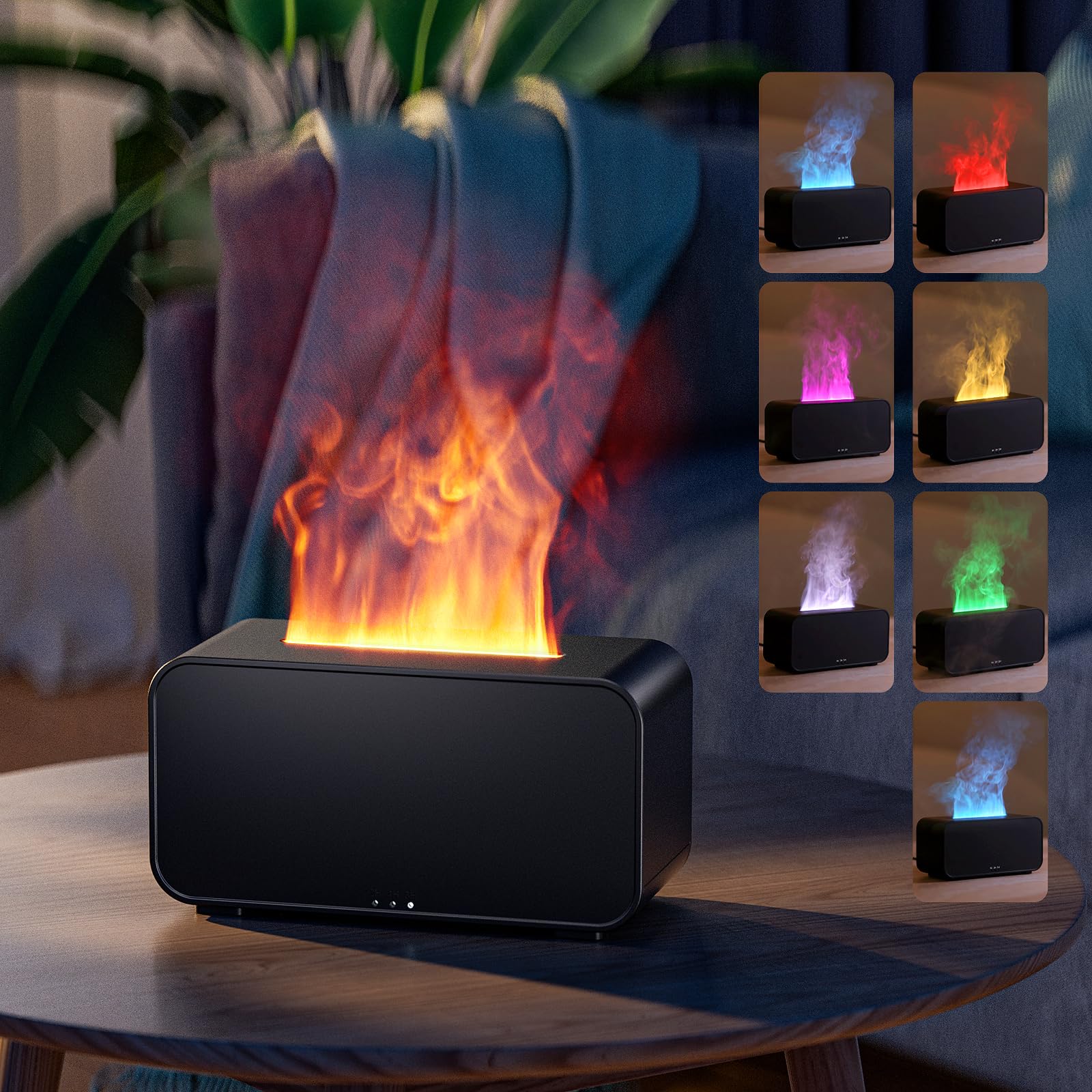 Amazon.com: 7 Colors Changing Essential Oil Diffusers Humidifiers ...