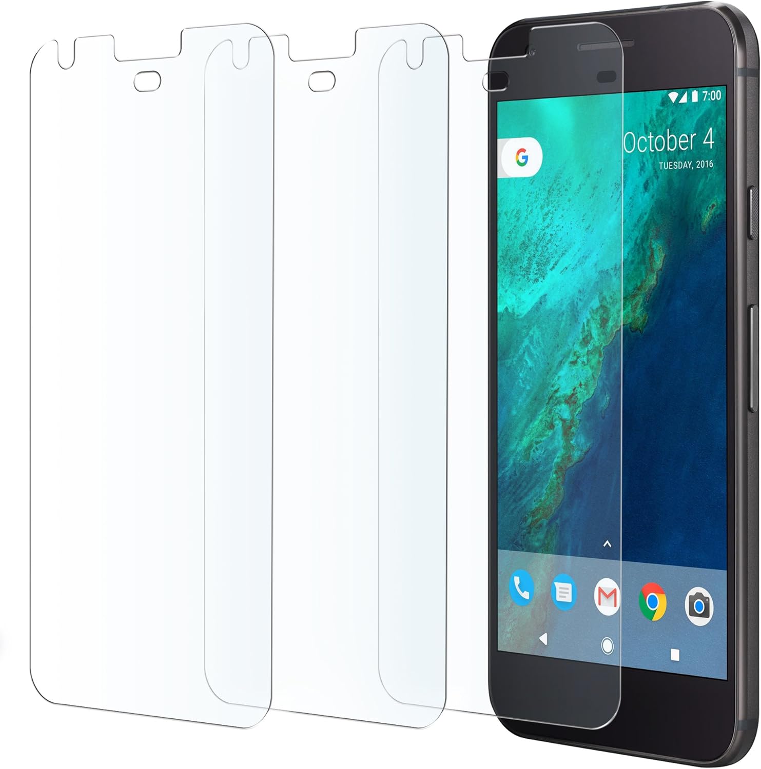 Amazon.com: Google Pixel Screen Protector, iOrange-E 3 Pack Pixel Glass ...