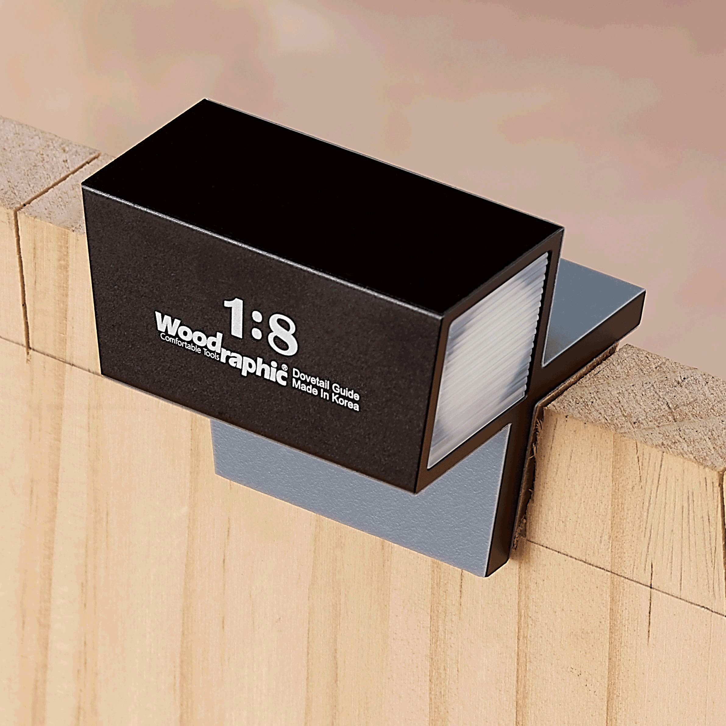 Snapklik.com : Woodraphic Dovetail Saw Guide 1:8 Angle For Hard Wood ...