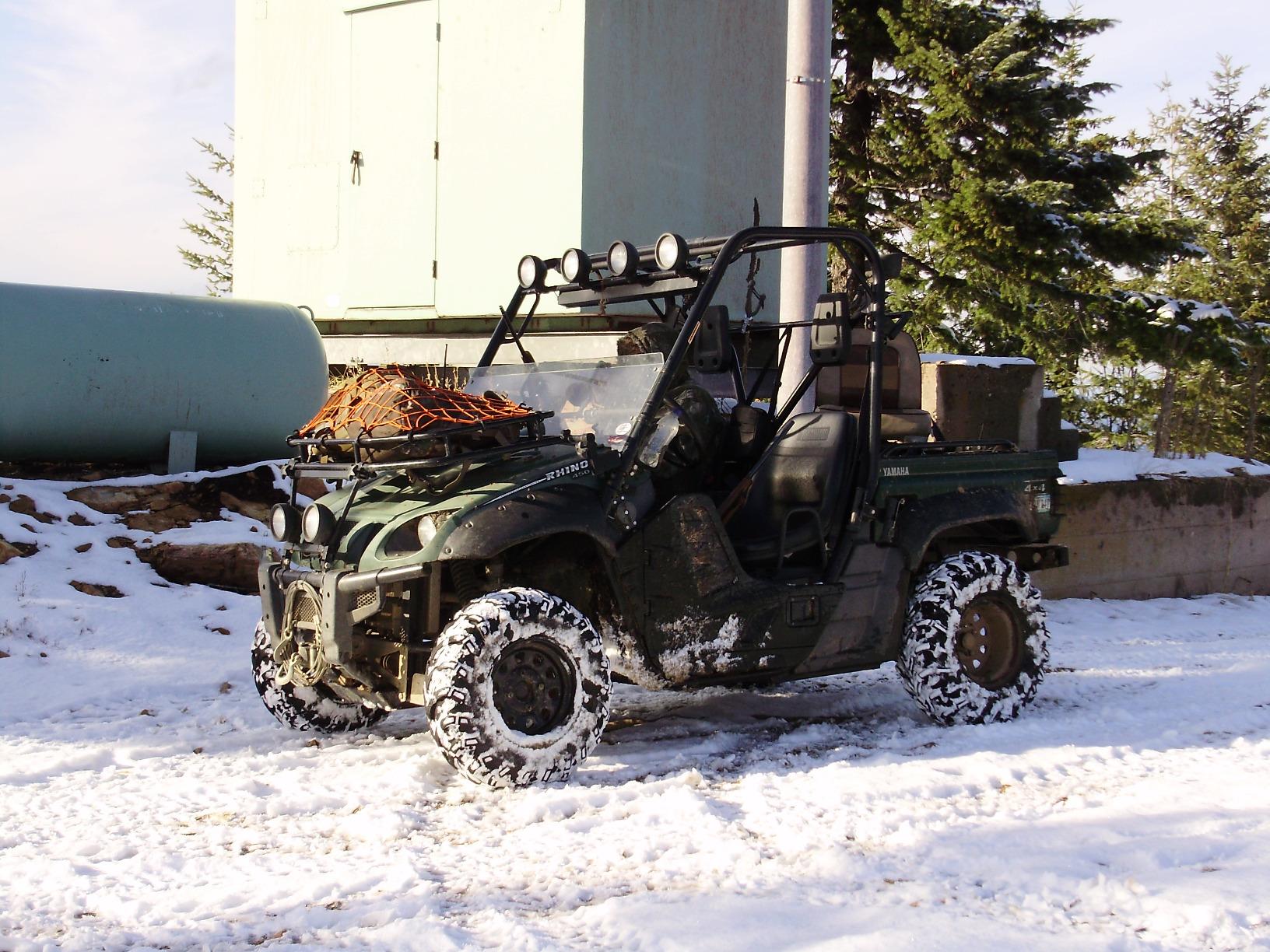 Amazon.com: Seizmik UTV Utility Hood Rack Compatible with Yamaha Rhino ...