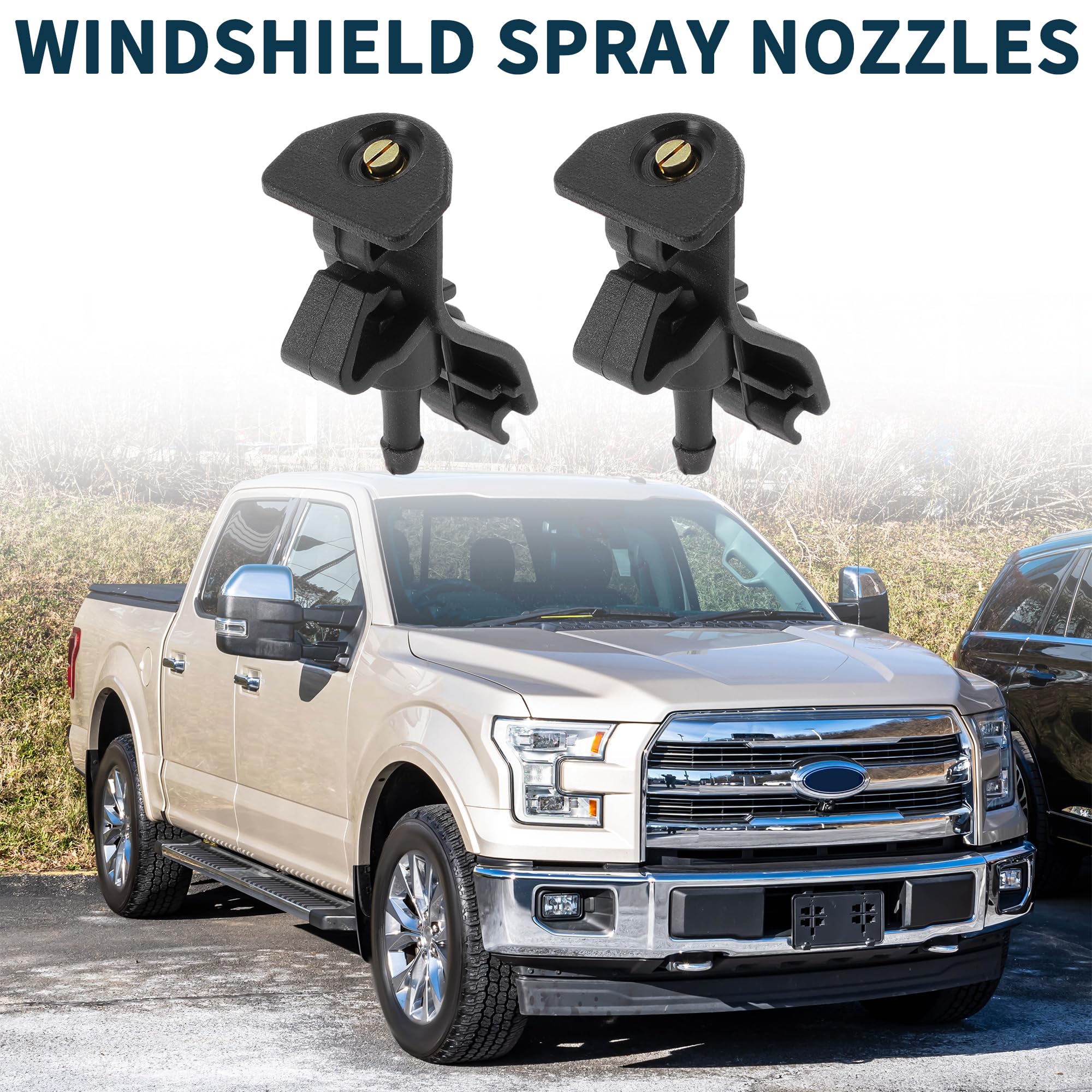 Ford Fb5z Washer Nozzle 2015-2024 Ford Edge Windshield Washer Sprayer ...