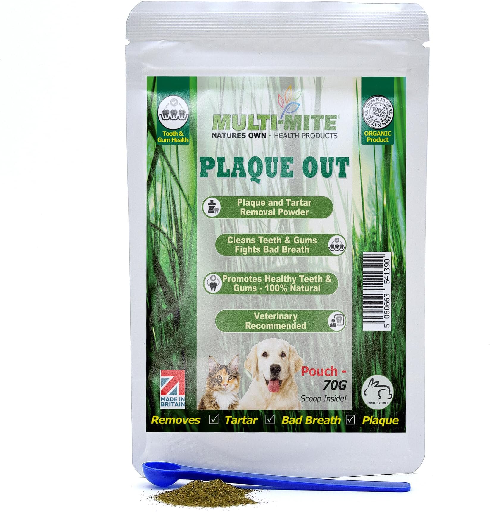 Plaque Banish 100% Natural Plaque Off 180g for Dogs | Tartar Remover ...