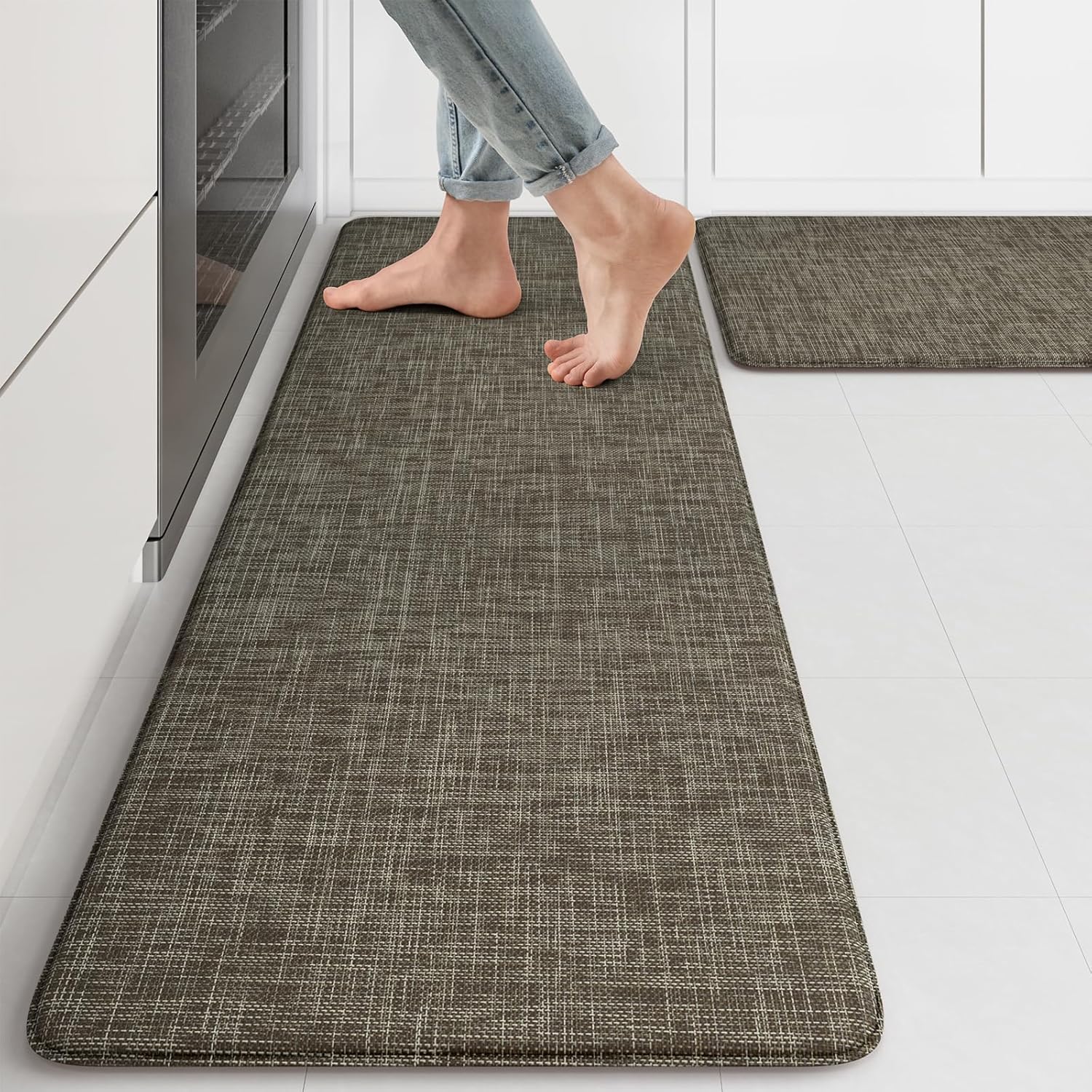 Amazon.com: KIMODE Kitchen Mats Cushioned Anti Fatigue, Farmhouse ...