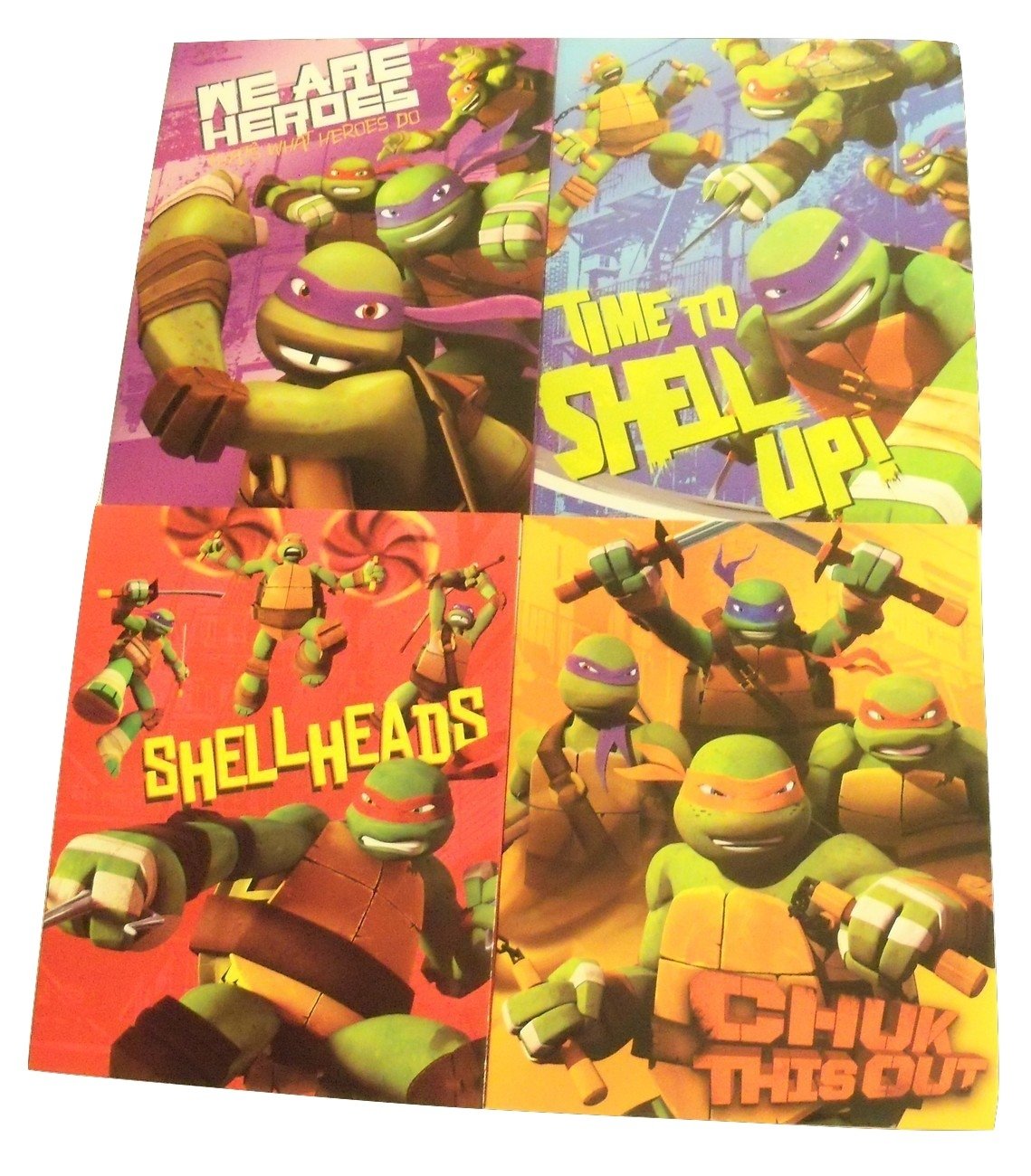 Teenage Mutant Ninja Turtles 4 Folder Set We Are Heroes | Desertcart INDIA