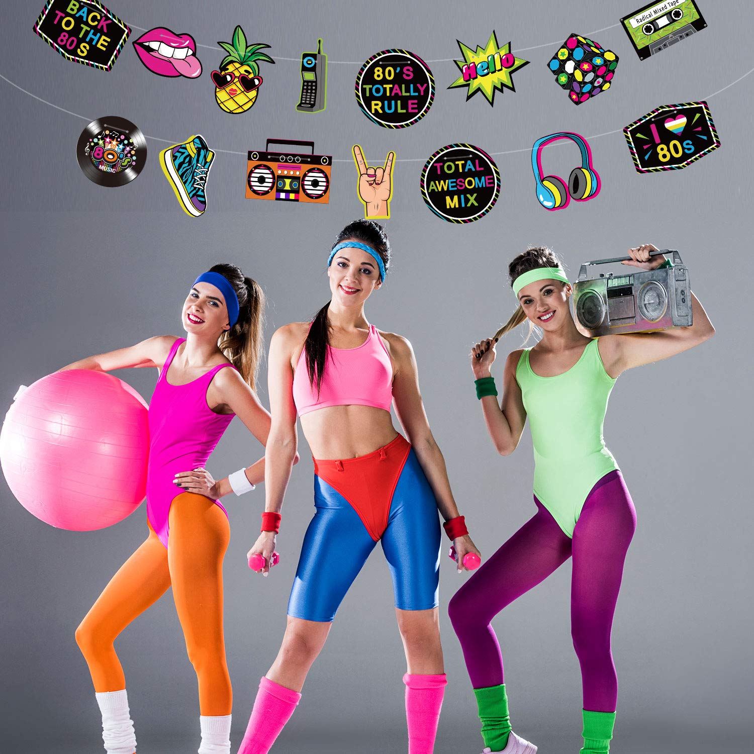 80s Banner 1980s Party Decoration, Back to the 80s Sign Party 80s ...