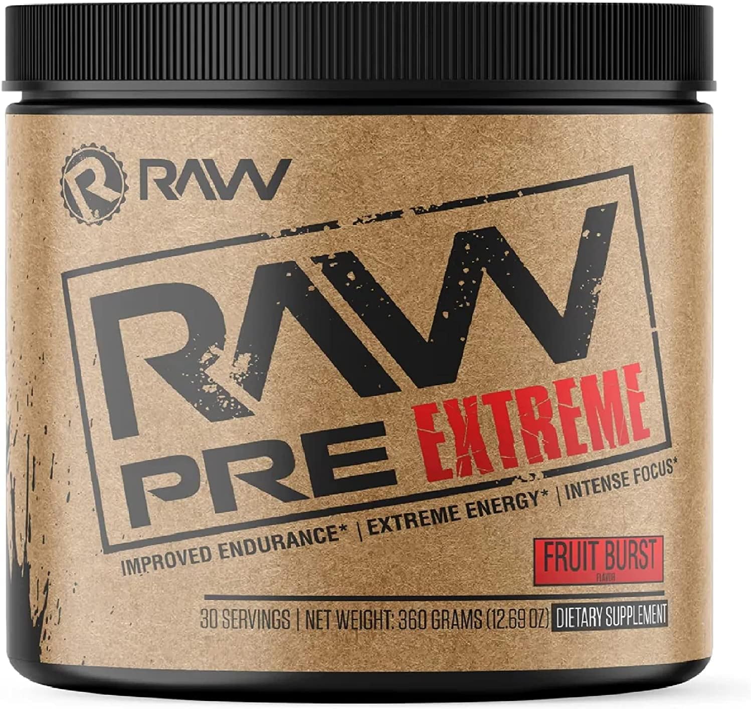 Amazon.com: RAW Preworkout Extreme | High Stimulant Preworkout Powder ...