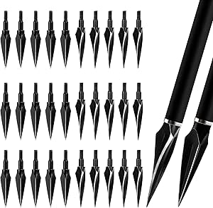 REAWOW Broadheads Arrow Heads Hardening Traditional Prctice Metal ...