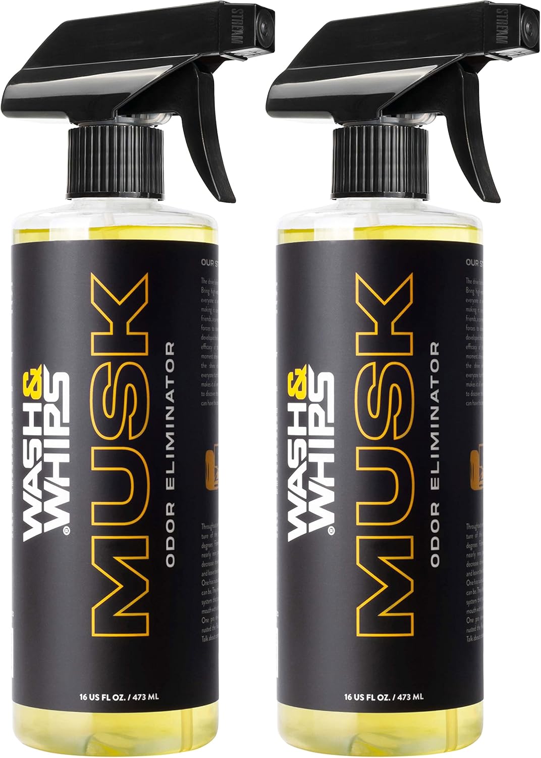 Amazon.com: WASH&WHIPS Musk Odor Eliminator Unscented – Neutralizes ...