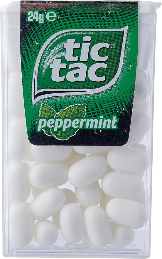 Tic Tac Peppermint Mints, 24 x 24 Grams : Amazon.com.au: Health ...