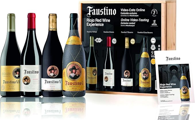 Faustino Premium Red Wine Experience Case 4x75cl | A Journey Through ...