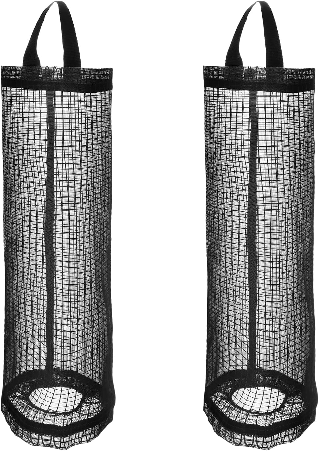 BTSKY Wall Mounted Adhesive Plastic Bag Holder - Lightweight Opening ...