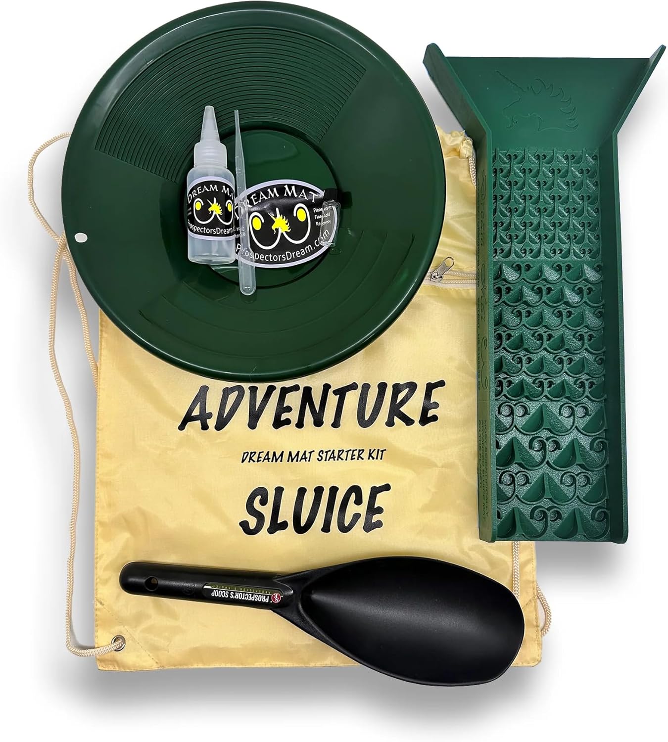 Amazon.com : Dream Mat Adventure Sluice Starter Kit - Gold Pan - Gold ...