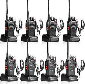 Amazon.com: pxton 888S and 666S walkie talkies Long Range Rechargeable ...