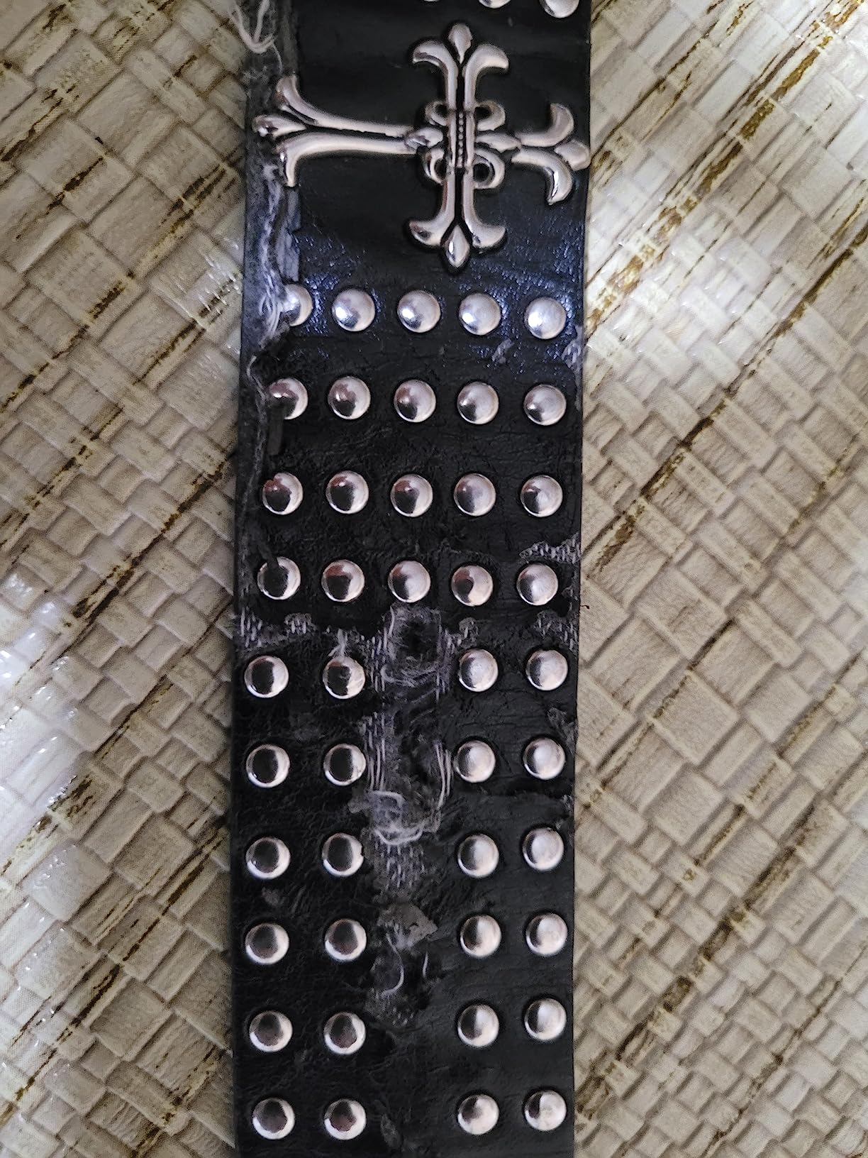 beltiscool 1 1/2" Snap On Riveted Christian Religious Cross and Circle ...