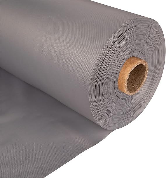 Grey Waterproof Canvas Fabric – Flexible 100% PU Polyurethane, 150GSM ...