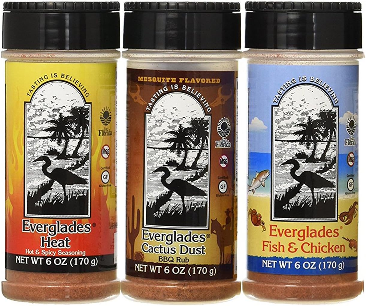 Amazon.com : Seminole Swamp Seasoning – Original NO MSG 8 oz Single ...