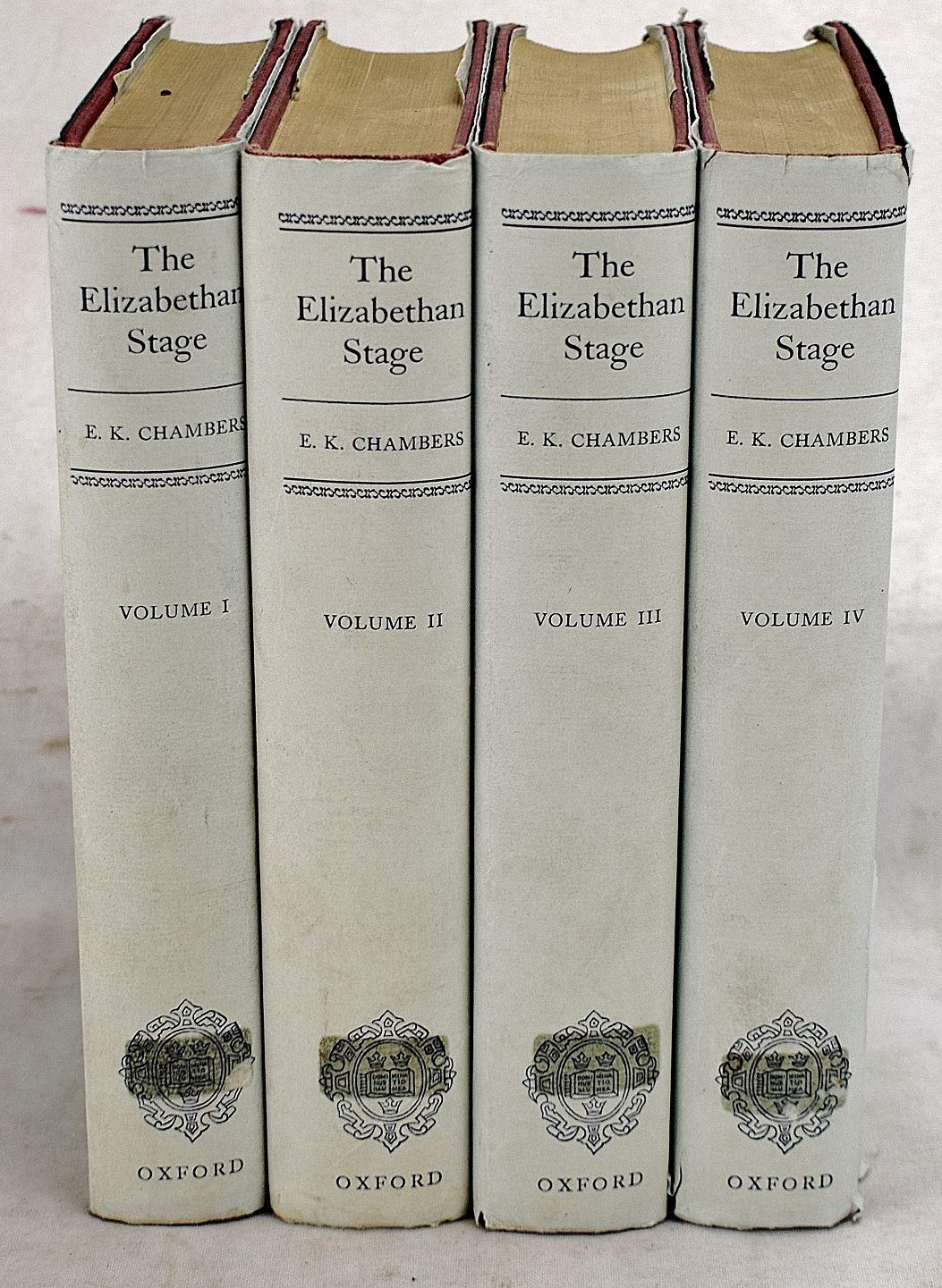 Buy The Elizabethan Stage: 4-volume set Book Online at Low Prices in ...
