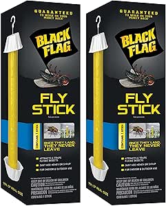 Amazon.com: Black Flag Fly Stick, 2 Count : Pet Supplies