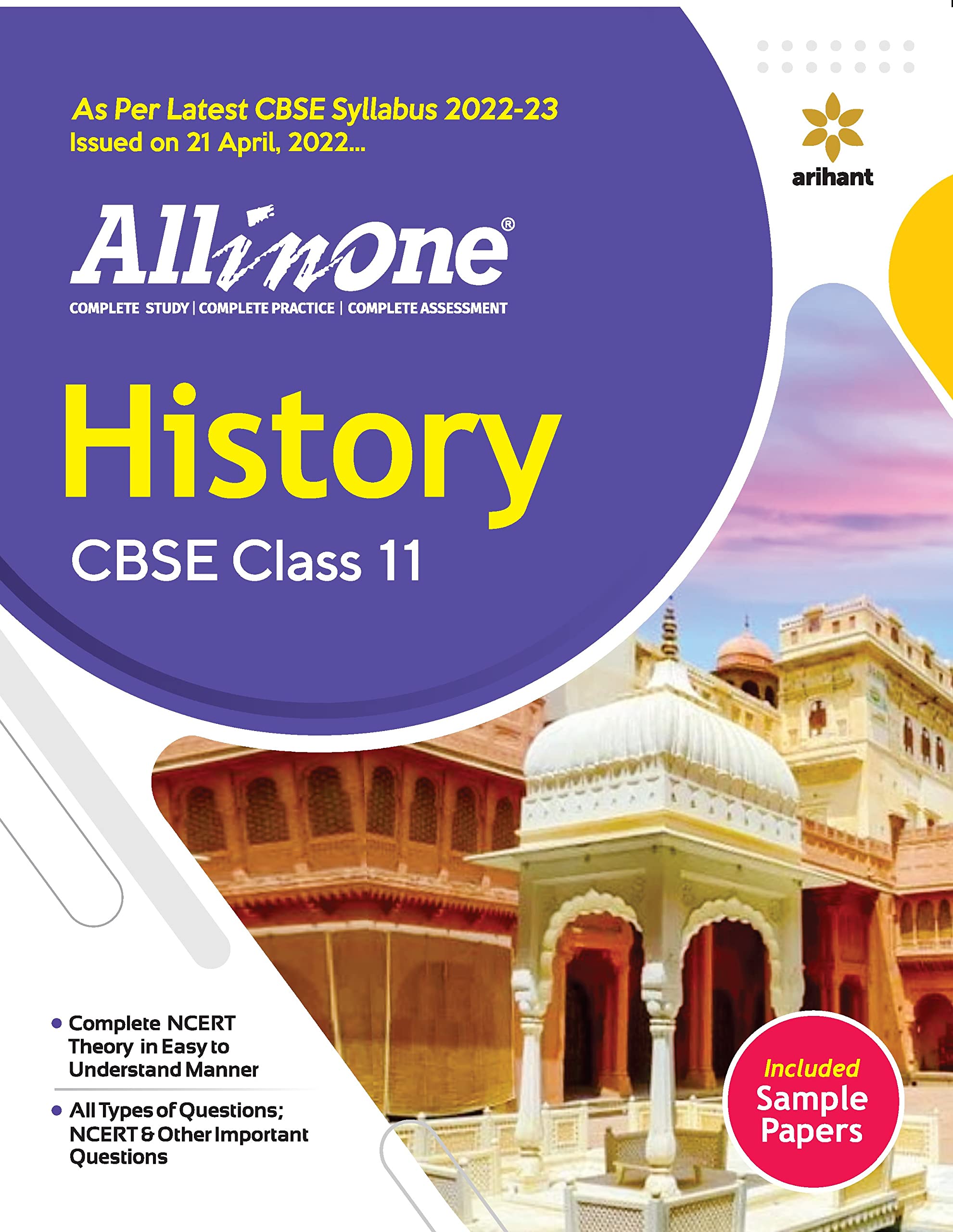 CBSE All In One History Class 11 2022-23 Edition (As per latest CBSE ...