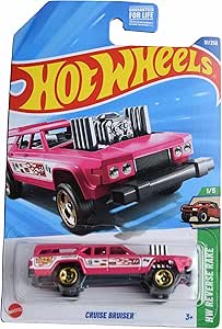 Amazon.com: Hot Wheels Cruise Bruiser, HW Reverse Rake 1/5 [Pink] 91/ ...