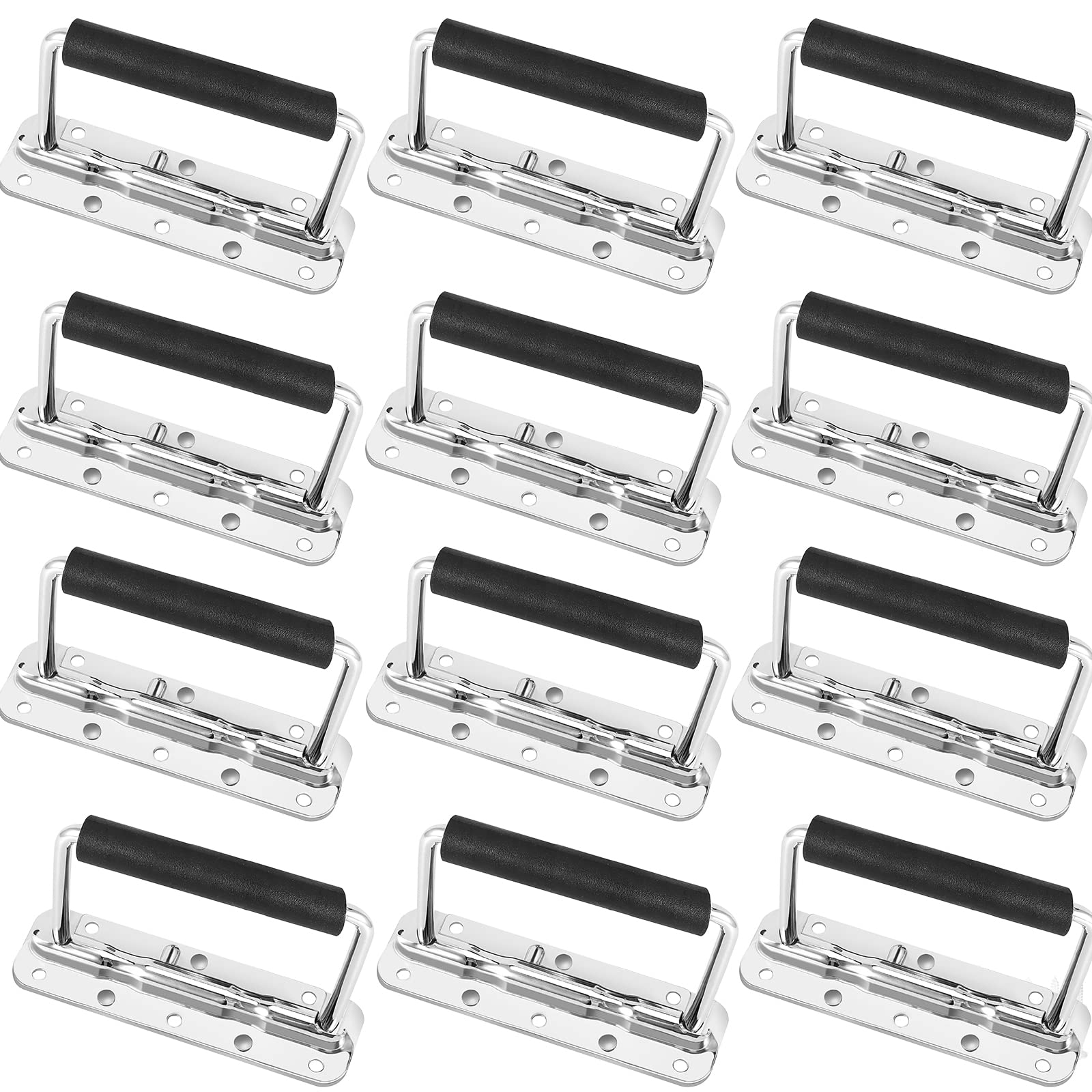 Buy HOIGON 12 Pack Spring Loaded Case Handle, Surface ed Chest Handle ...