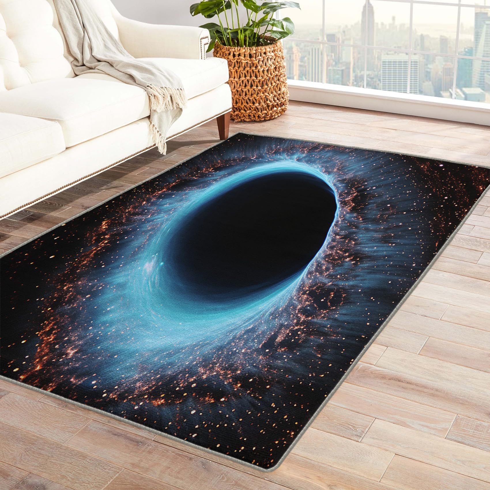 Amazon.com: 3D Vortex Optical Illusion Rug & Home Decor - 3x4 Rug ...