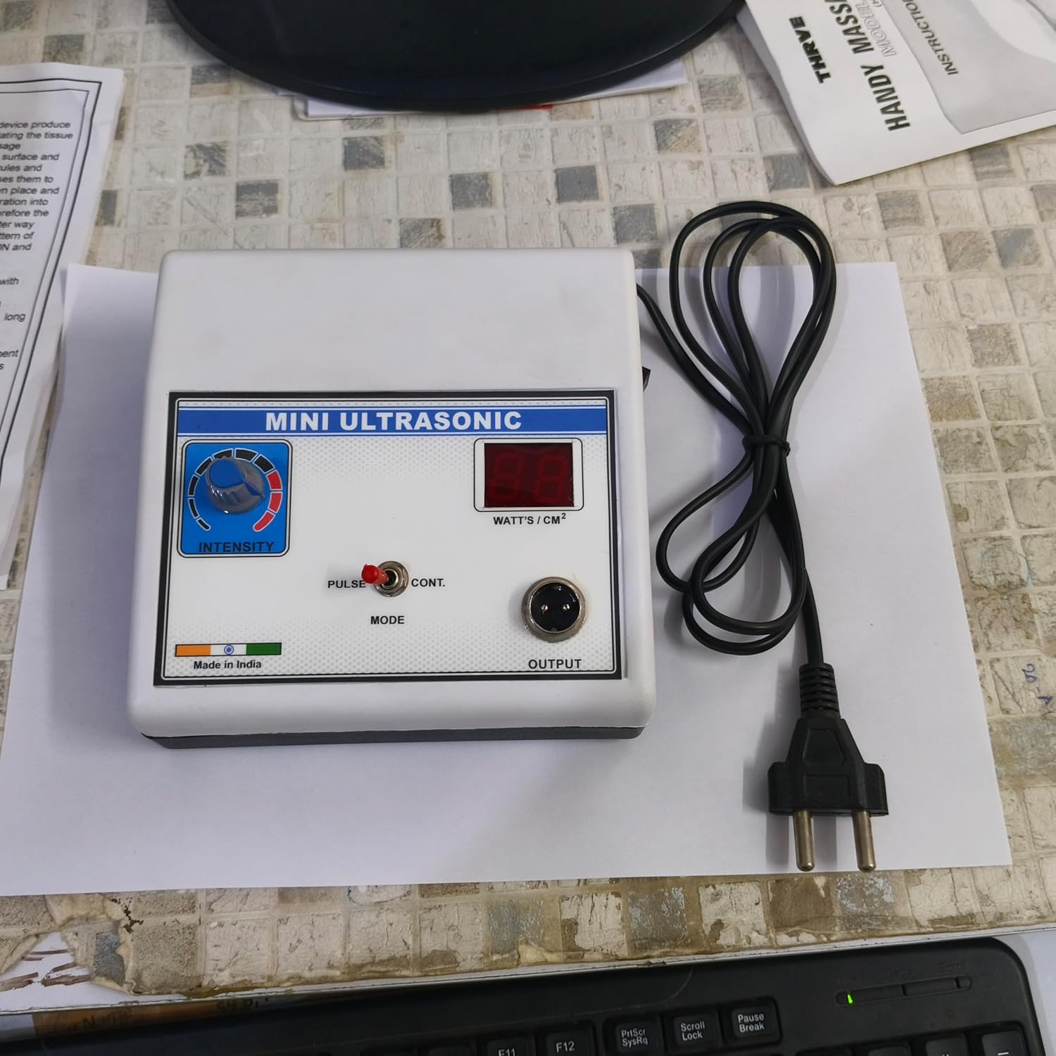 New Professional AC Ultrasonic Therapy Machine UST Physiotherapy ...