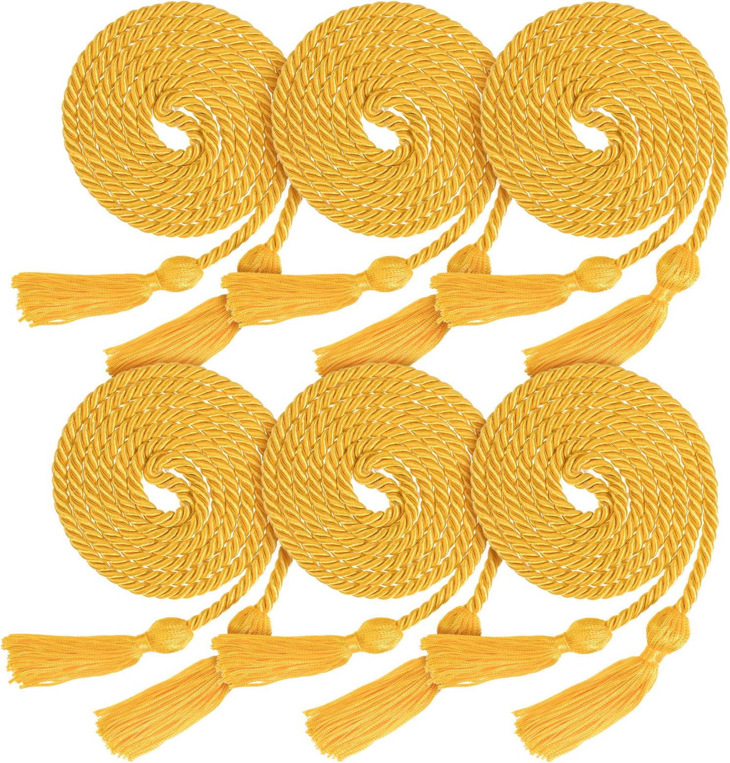 Amazon.com: FOIMAS 6pcs Graduation Honor Cord,Pink Graduation Yarn ...