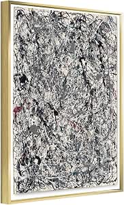 Amazon.com: ThayLa Number 19, 1948 by Jackson Pollock Canvas Art Poster ...