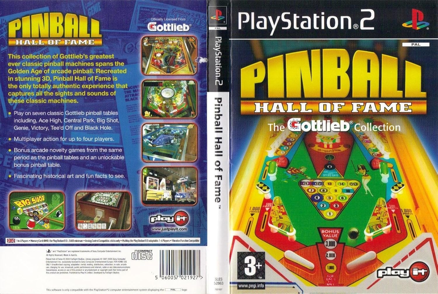 Pinball Hall of Fame (PS2) : Amazon.co.uk: PC & Video Games