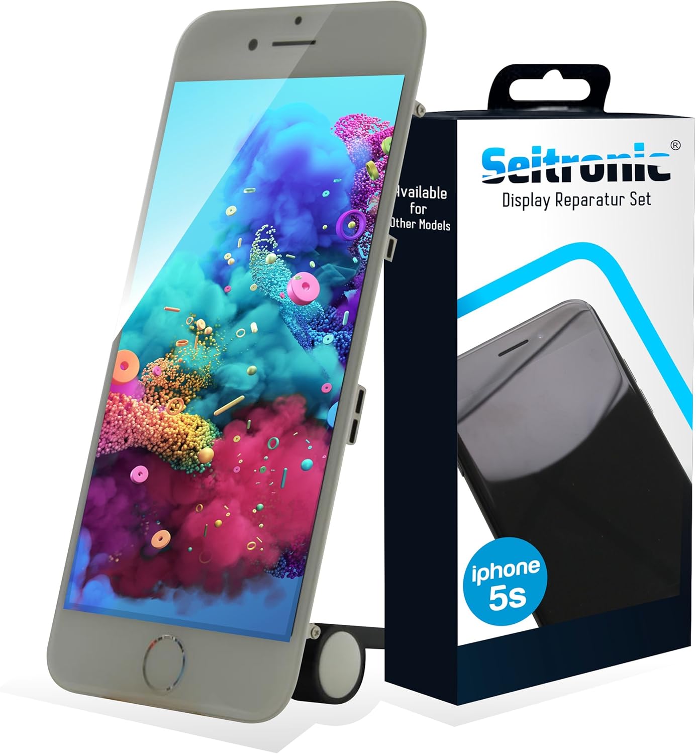 SEITRONIC Display for iPhone 5S Pre-Assembled Complete with Retina LCD ...