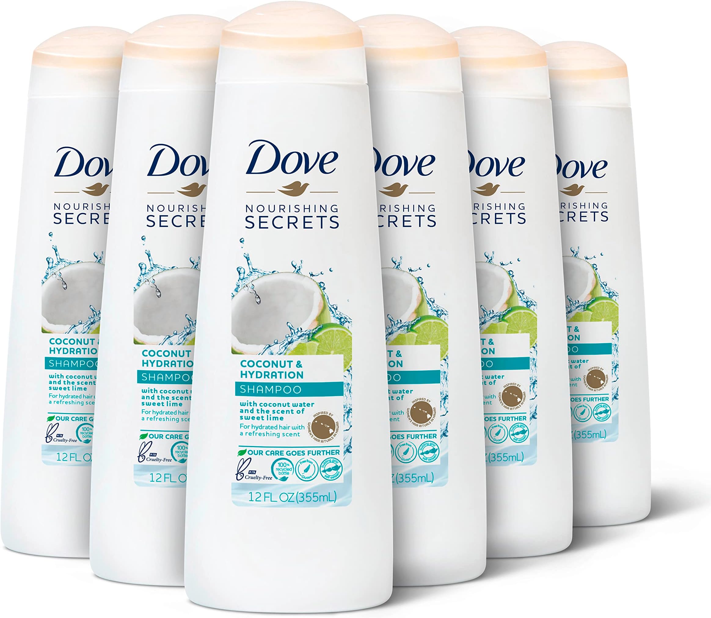 Amazon.com : Dove Nutritive Solutions Moisturizing Shampoo 4 Count for ...