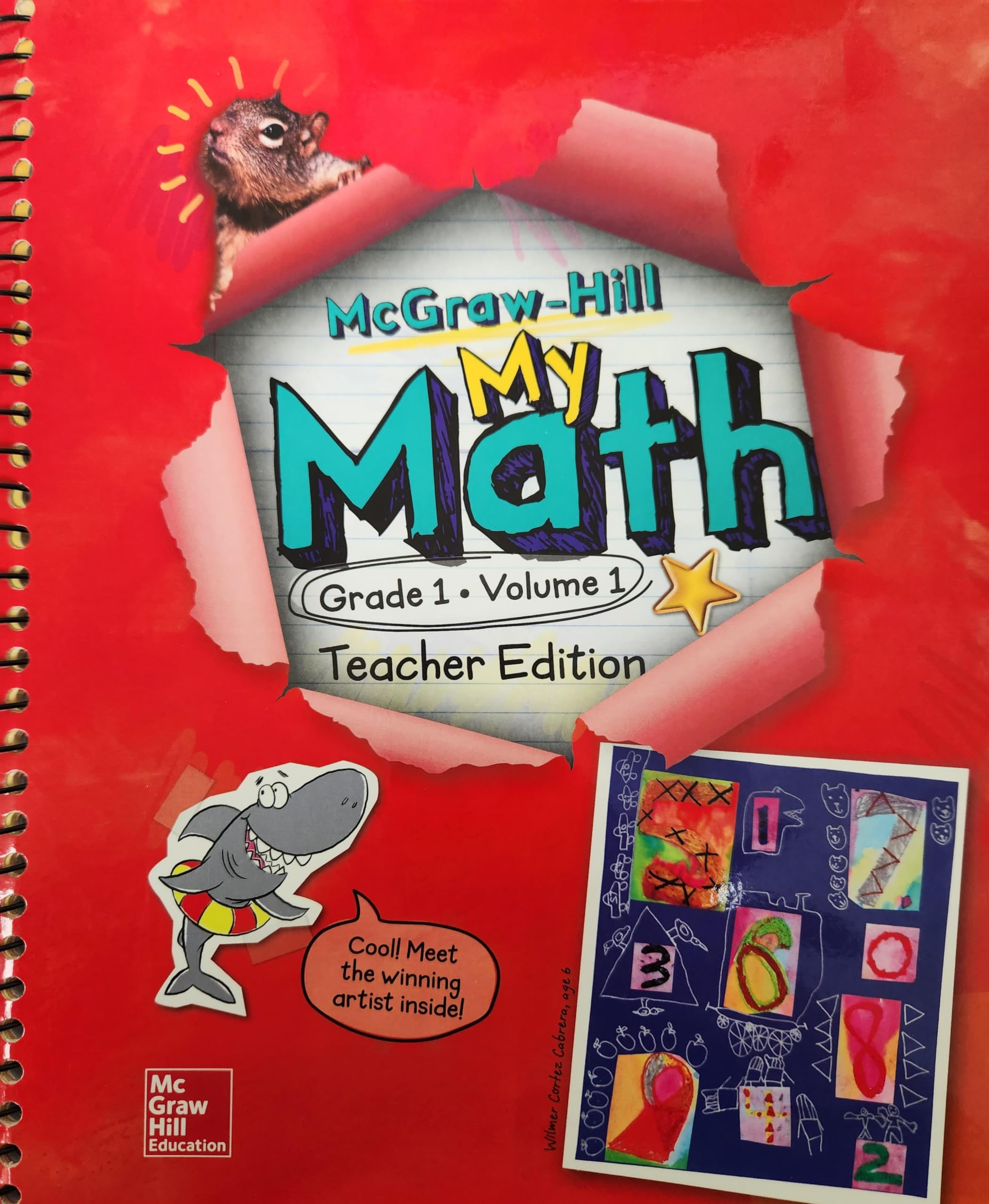 McGraw-Hill My Math Teacher Edition Grade 1 Volume 1: McGraw-Hill ...