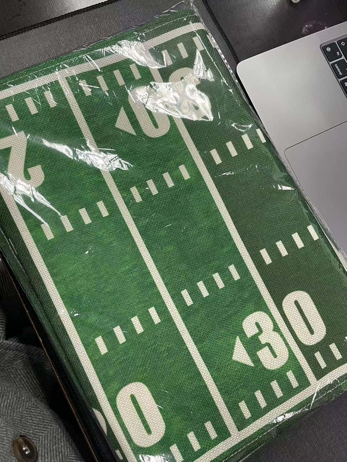 Amazon.com: JANEF Football Table Runner Touch Down Football Field ...