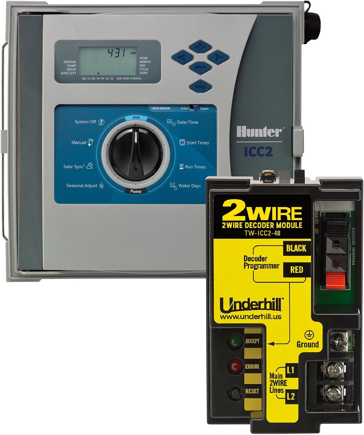 Amazon.com: Underhill Sprinkler Irrigation System, ICC2 Decoder Module ...