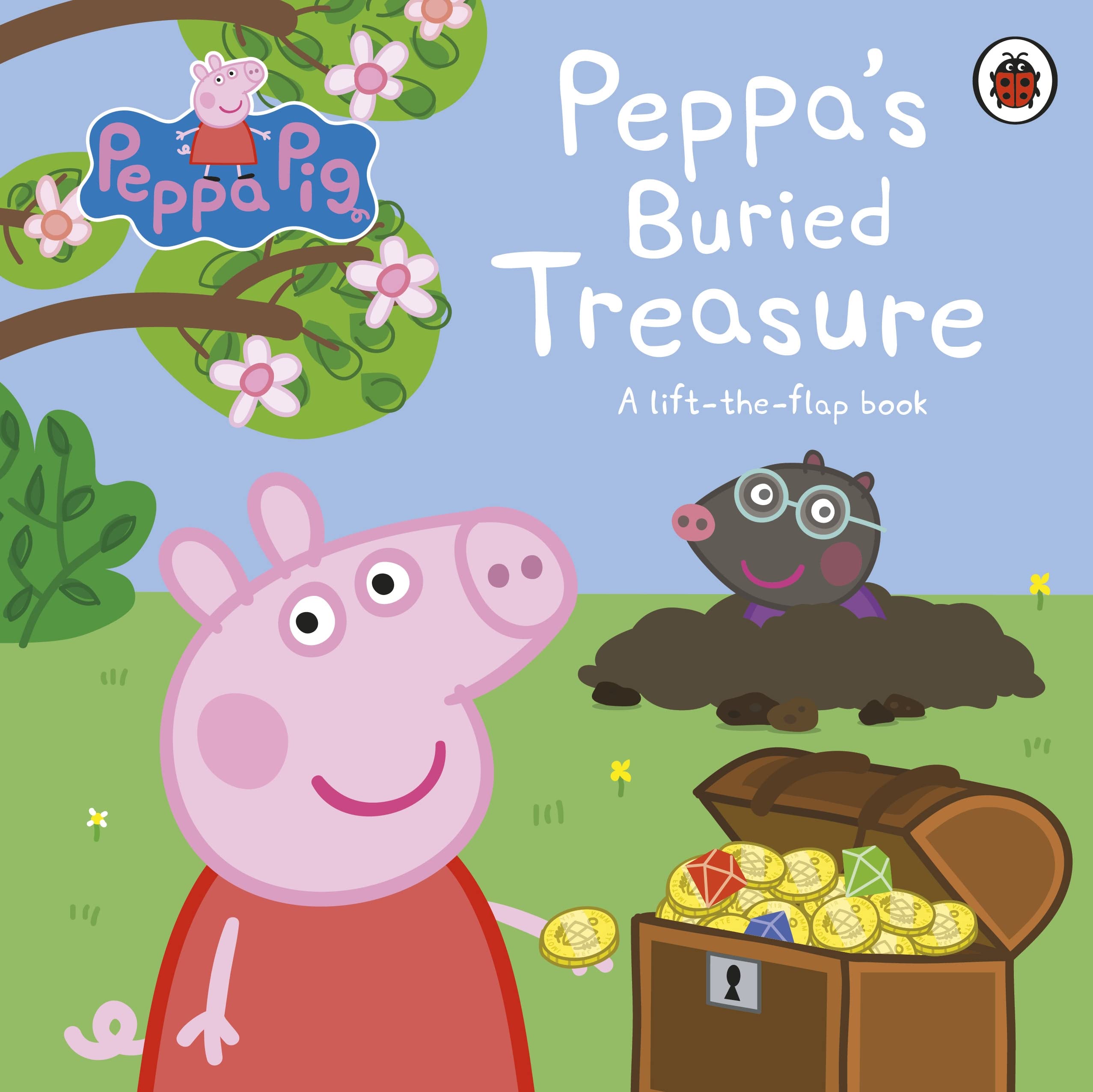 Peppa Pig: Peppa's Buried Treasure: A lift-the-flap book : Peppa Pig ...