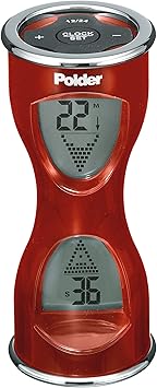 Amazon.com: Polder Digital Hourglass Kitchen Timer, Red: Home & Kitchen