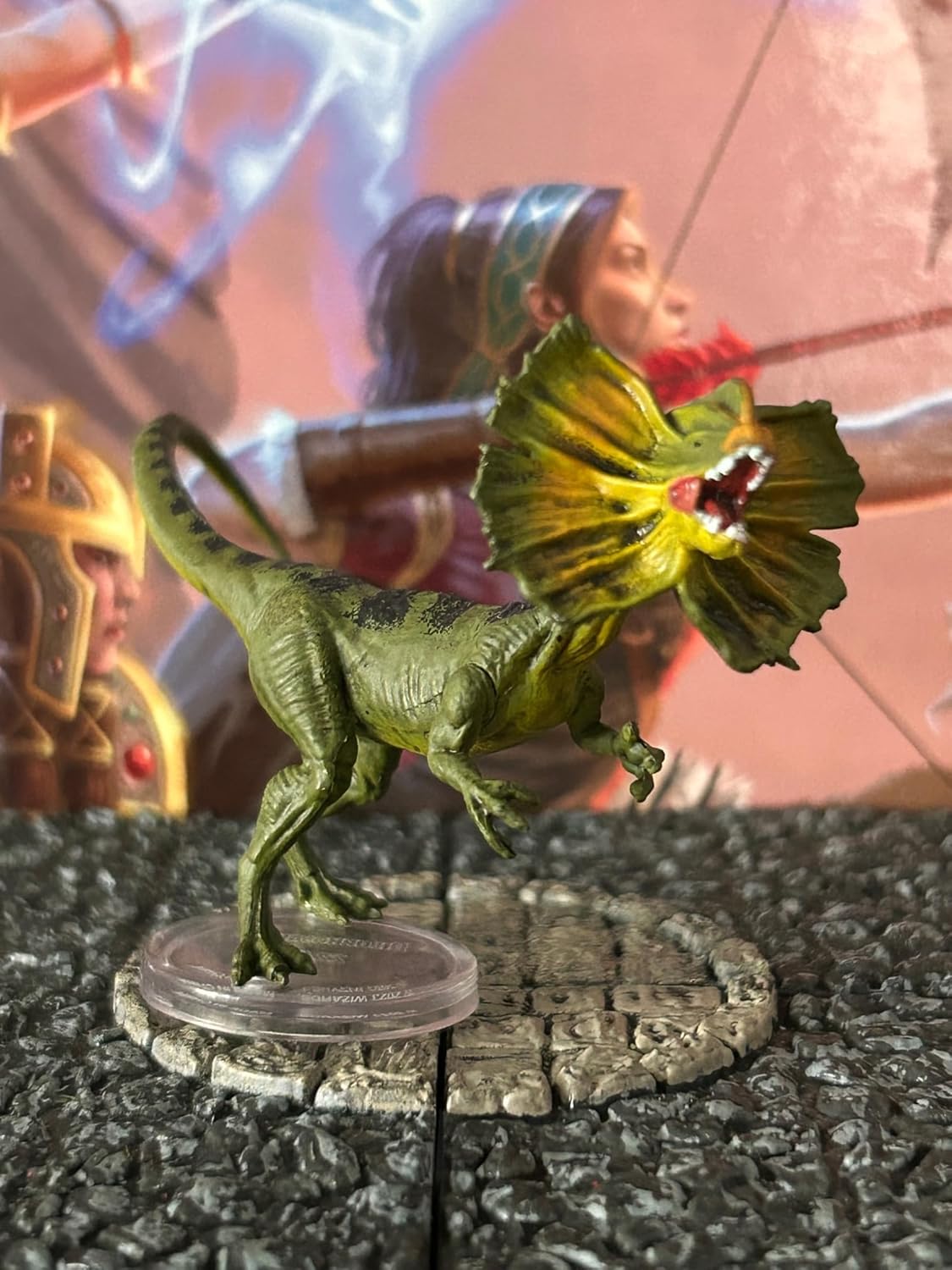 Amazon.com: Wiz Kids Dilophosaurus #22 Bigby Presents Glory to The ...