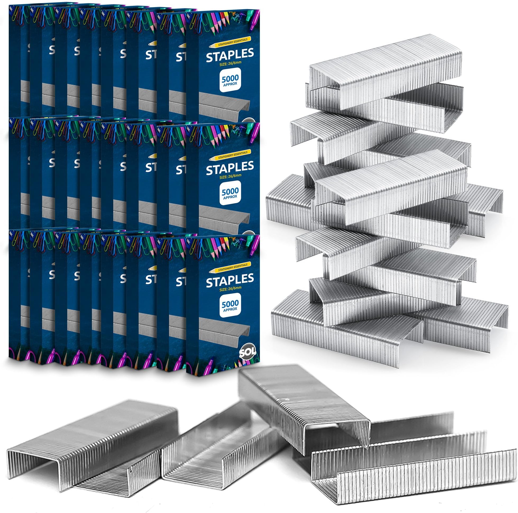 D.RECT Staples 24/6 A'1000 : Amazon.co.uk: Stationery & Office Supplies