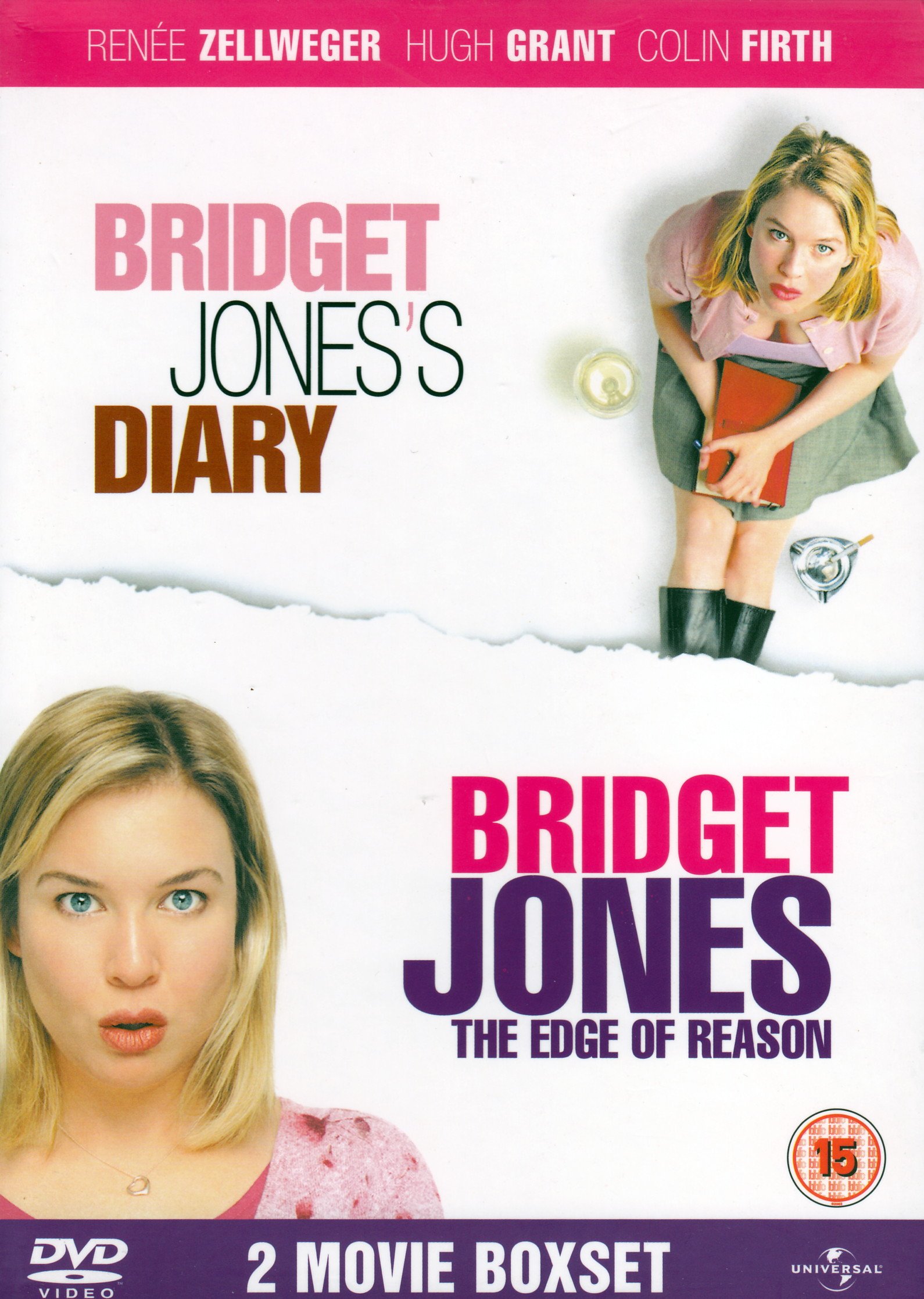 Bridget Jones 1 & 2 [Box Set] [DVD]: Amazon.co.uk: Renée Zellweger ...