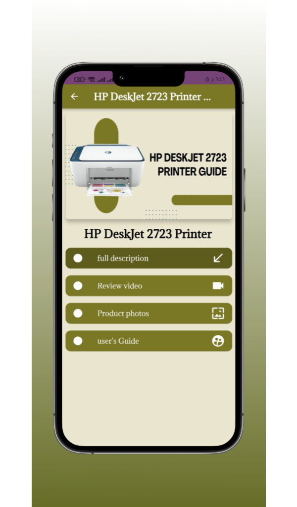 HP DeskJet 2723 Printer Guide - App on Amazon Appstore