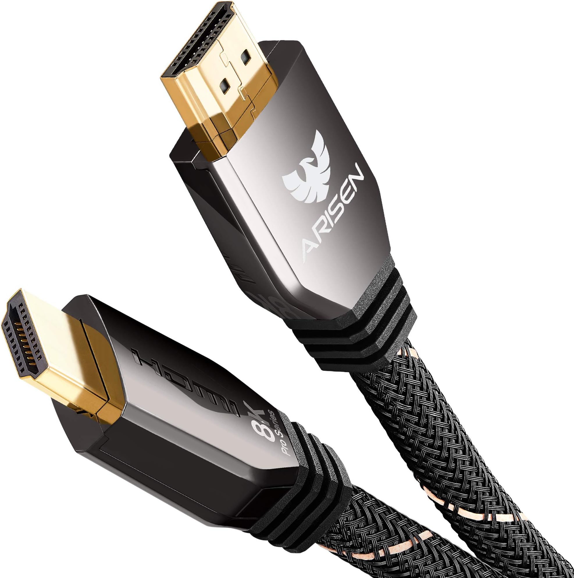 Amazon.com: Capshi 2ft 8K 4K@120Hz HDMI Cable 2.1, 48Gbps High Speed ...