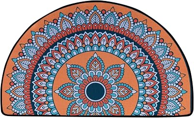 Amazon.com: WERGHJ Half Round Door Mat, Semi Circle Bathroom Floor Rug ...