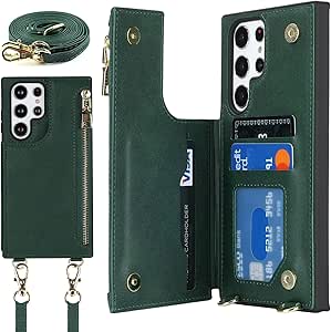 Amazon.com: Jaorty for Samsung Galaxy S22 Ultra Case with Card Holder for Women,Galaxy S22 Ultra ...