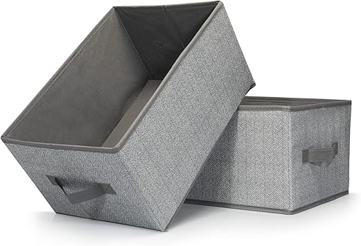 TOPP4u große Aufbewahrungs-Boxen - 2er-Boxen-Set - praktische Kisten ...