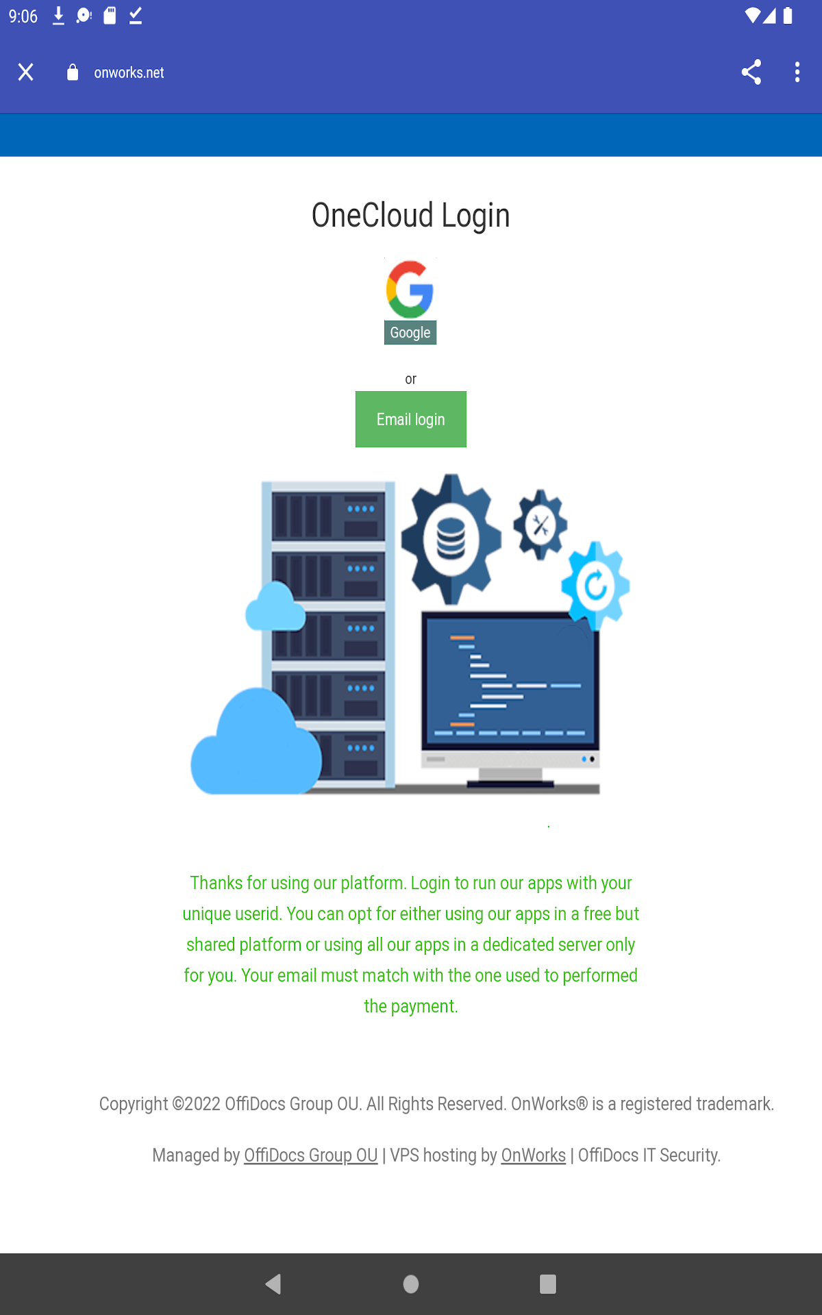 OneCloud free disk storage for file sharing - App on Amazon Appstore