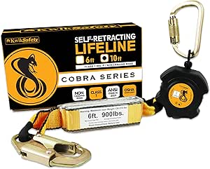 KwikSafety - Charlotte, NC - Cobra Web 10' Self Retracting Lifeline [NO ...